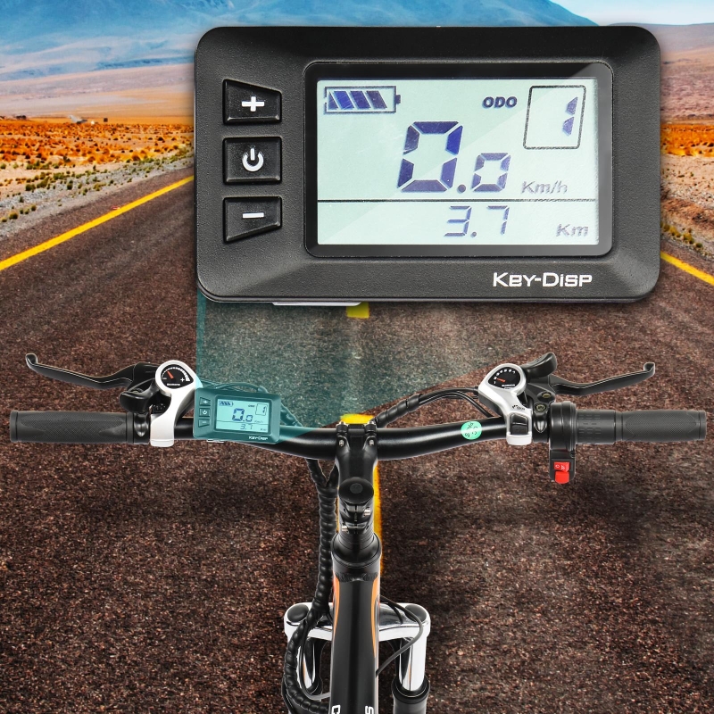 PEXMOR 27.5" E-Bike, 500W Electric Mountain Bicycle for Adult, Orange ...