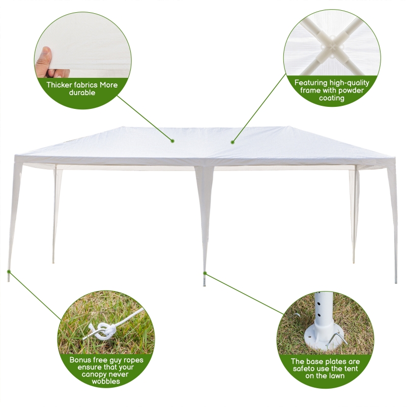 wedding party tent instructions